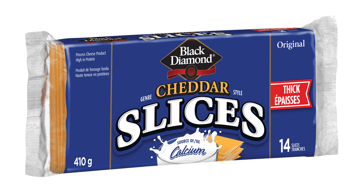 Black Diamond Thick Cheddar Slices - Dairy in Canada